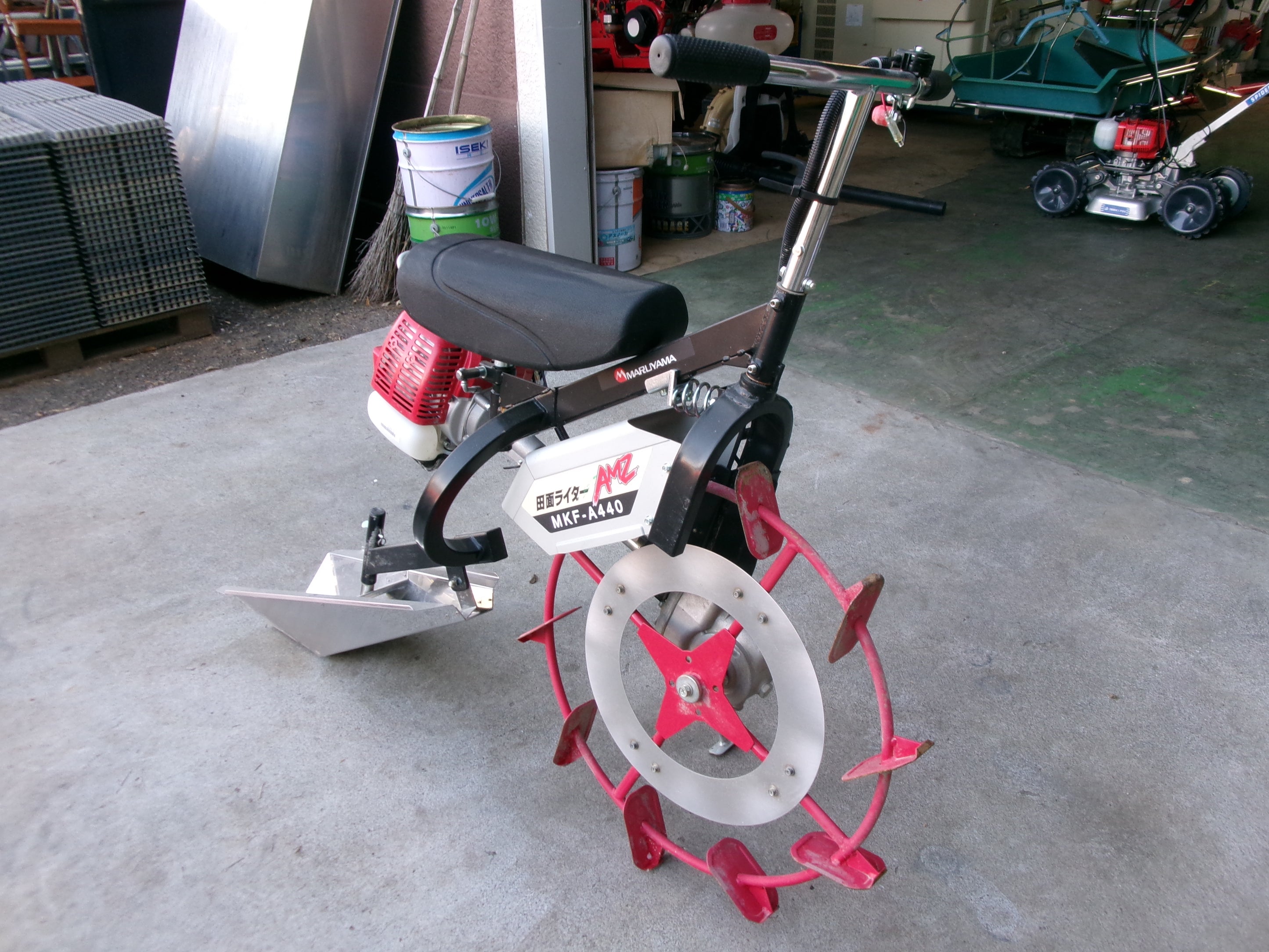 丸山 中古 乗用溝切機 操舵式 MKF-A440 – 農キング