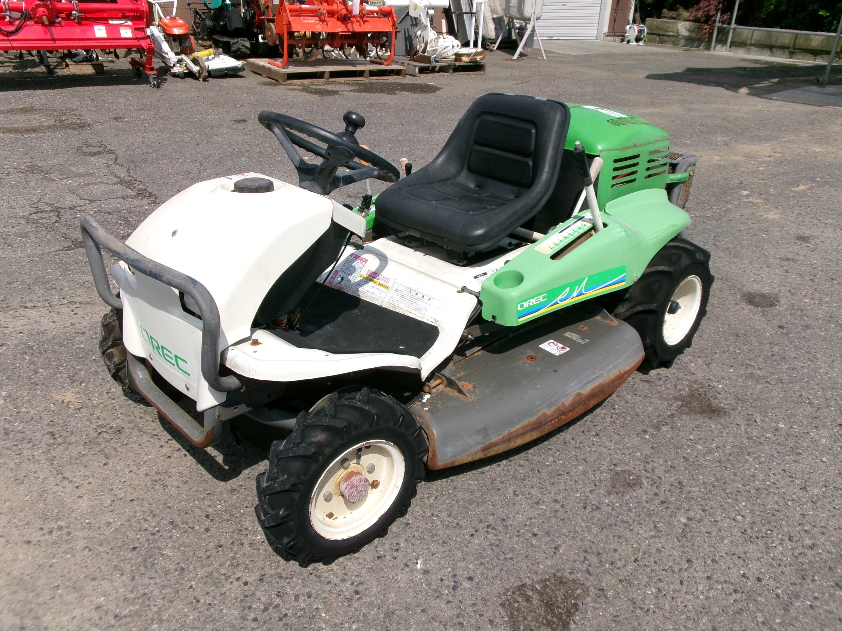 オーレック 中古 乗用モア RM98 – 農キング