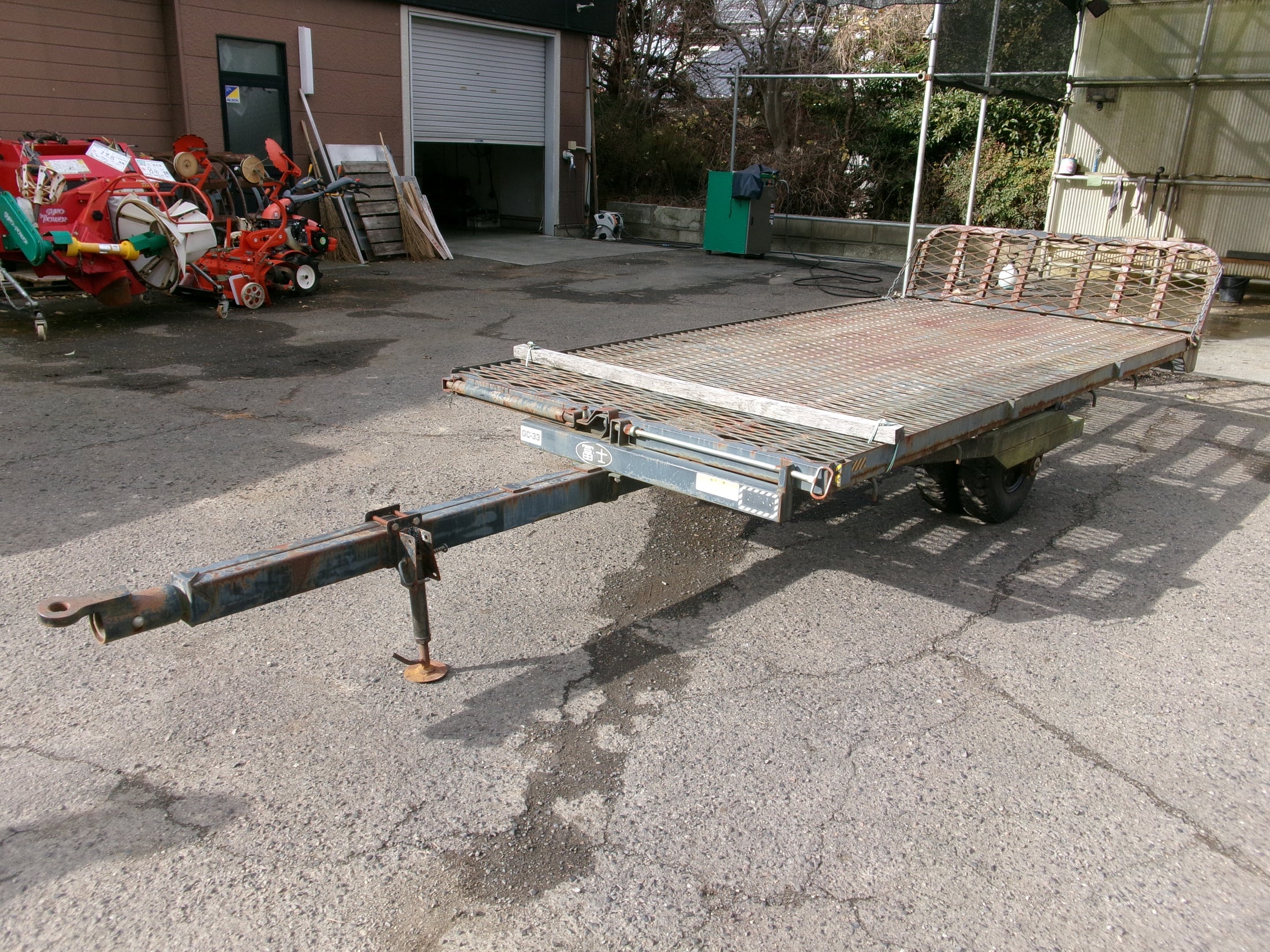 富士 中古 トレーラー GC-33 シーソー式 – 農キング