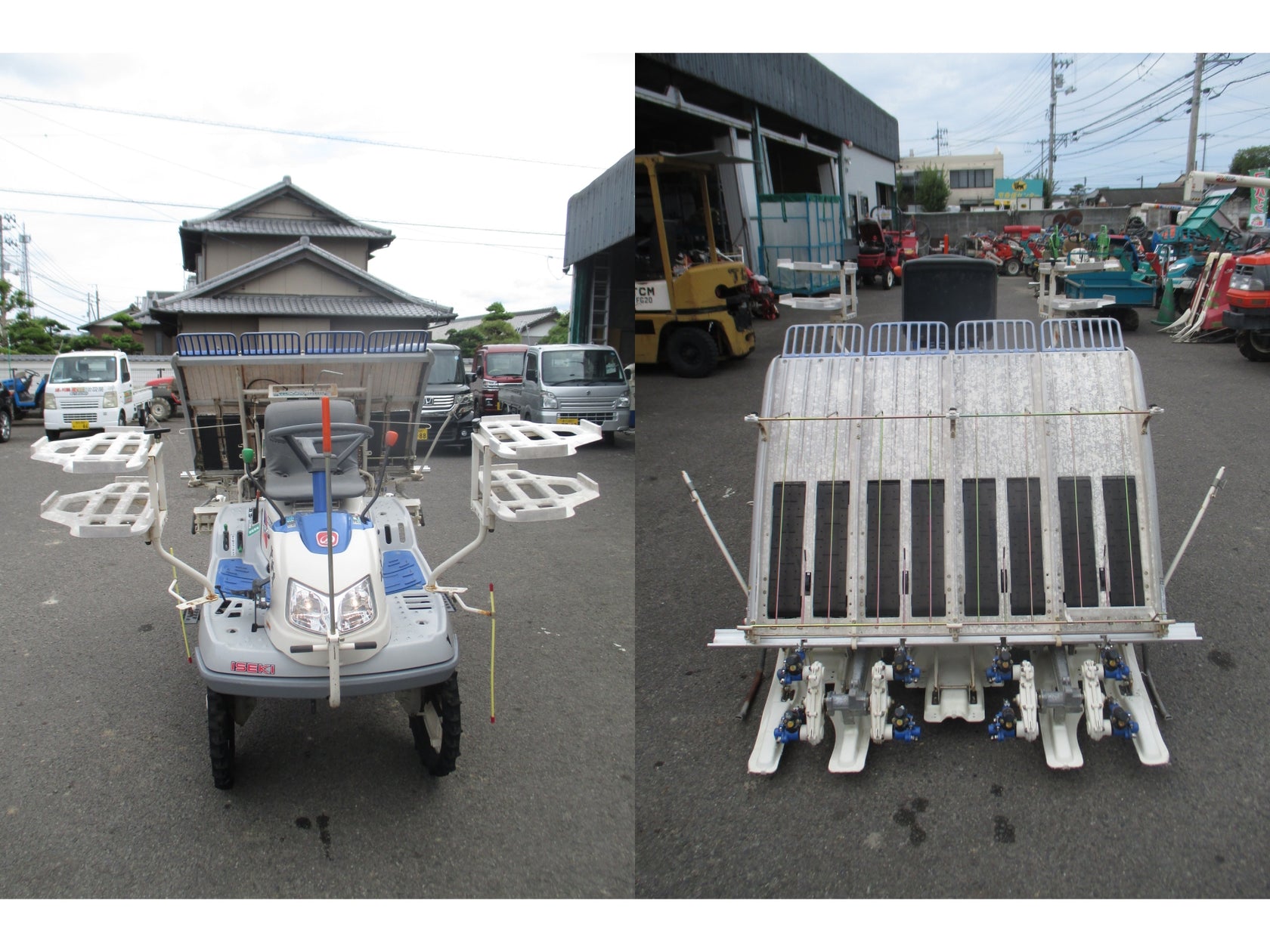 イセキ 中古 田植機 PQZ4-DUL – 農キング