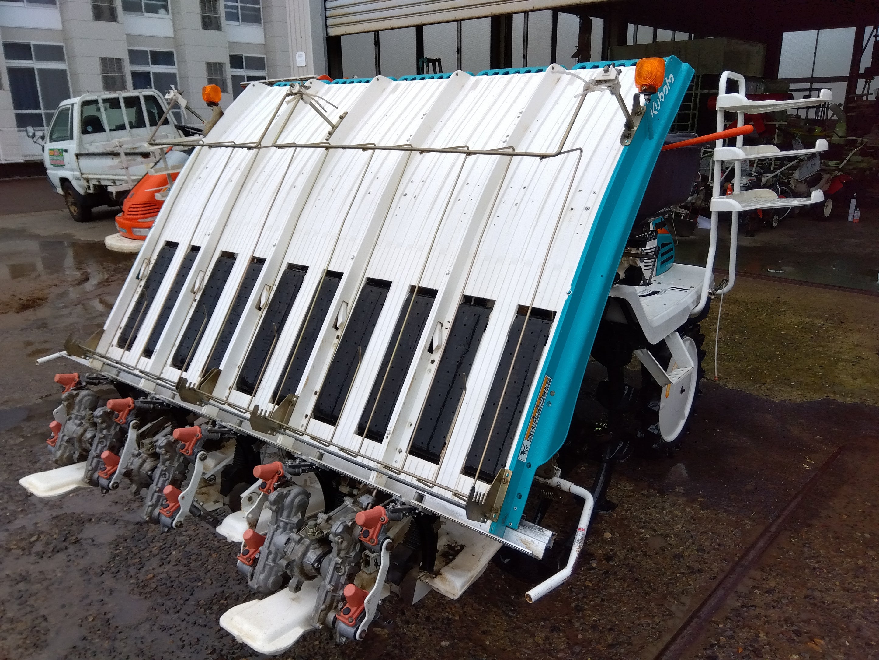 クボタ 中古 田植機 5条 SPU50-AF 施肥付き – 農キング