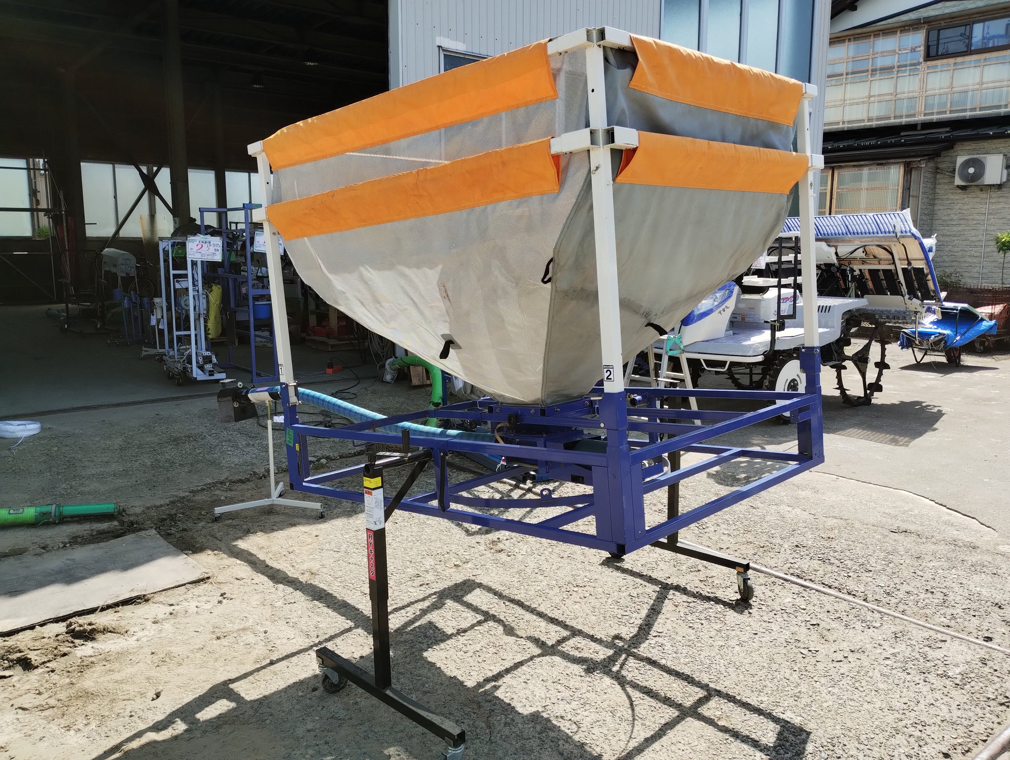 石井 レザーコンテナ LS1004-BV – 農キング