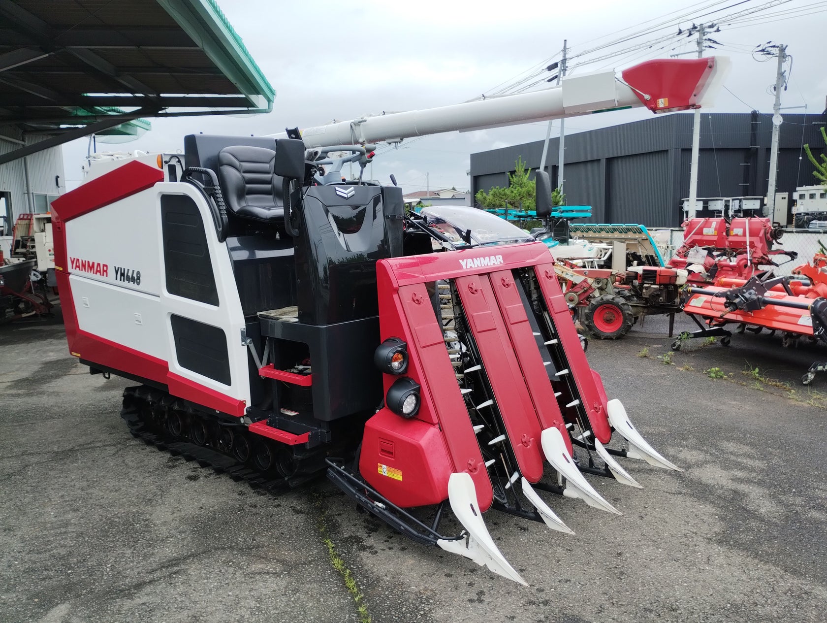 ヤンマーコンバインYH448 – 農キング